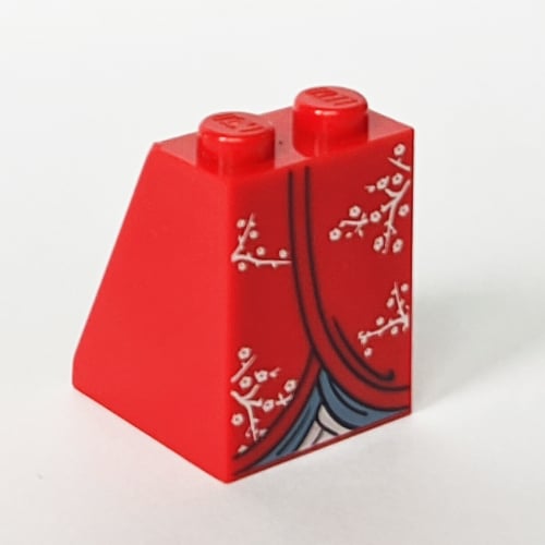LEGO PART 3678bpr0031 Slope 65° 2 x 2 x 2 with Bottom Tube with Kimono ...