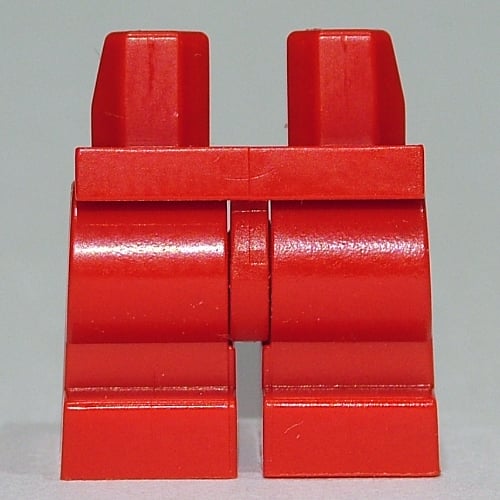 LEGO PART 37364c22 Hips and Red Medium Legs [Complete Assembly ...