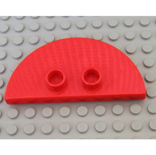 LEGO PART 3808 Duplo Plate 2 x 4 x 1/3 Half Circle with 2 Studs [Thin ...