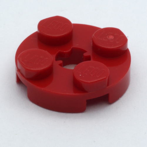 LEGO PART 4032b Plate Round 2 x 2 with Axle Hole Type 2 (X Opening ...