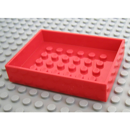 LEGO PART 4082 Box 6 x 8 x 1 1/3 Bottom | Rebrickable - Build with LEGO