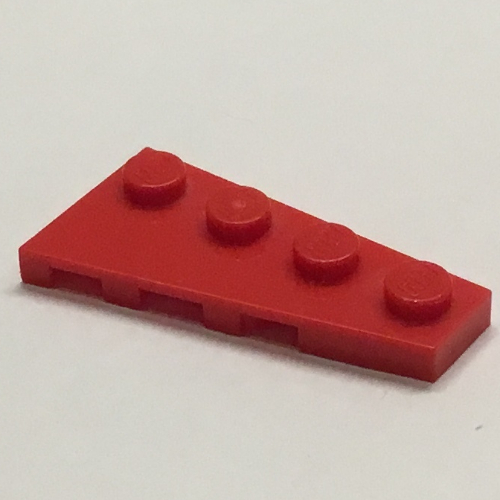 LEGO PART 41769 Wedge Plate 4 x 2 Right | Rebrickable - Build with LEGO