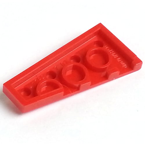 LEGO PART 41769 Wedge Plate 4 x 2 Right | Rebrickable - Build with LEGO