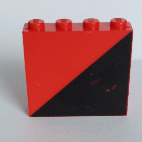 LEGO PART 4215apr0015 Panel 1 x 4 x 3 - Solid Studs with Diagonal 1/2 ...