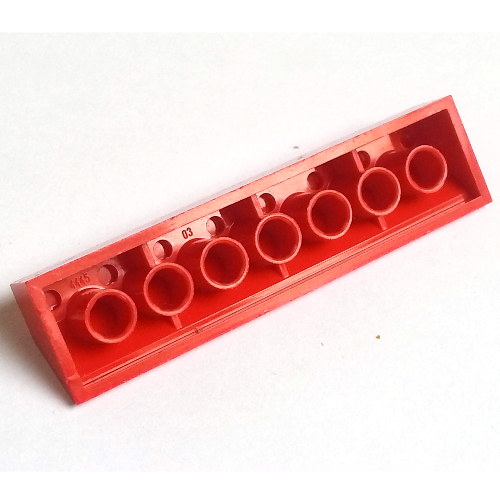 LEGO PART 4445 Slope 45° 2 x 8 | Rebrickable - Build with LEGO