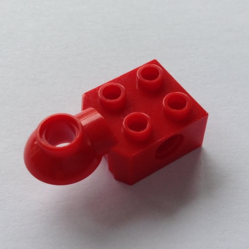 LEGO PART 48170 Technic Brick Special 2 x 2 with Pin Hole, Rotation ...