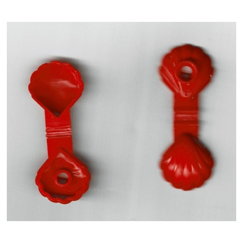 LEGO PART 30218 Animal, Clam [Type 1 - Continuous Scalloped Inner Lip ...