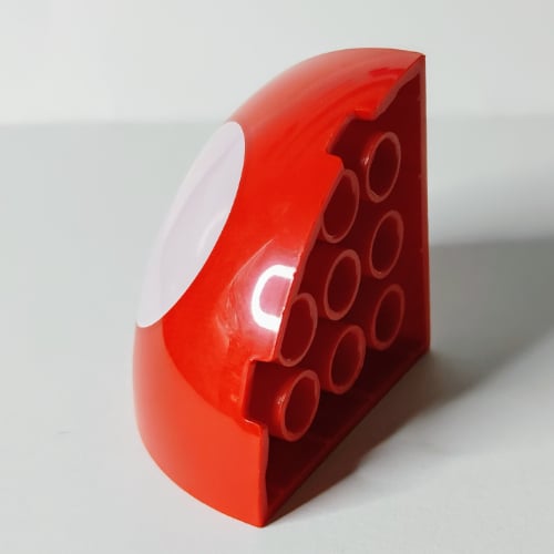 LEGO PART 49612pr0002 Brick Round Corner 4 x 4 x 3 Quarter Dome Top ...