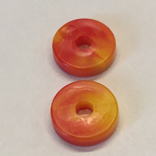 LEGO PART 53993pat0001 Projectile, Weapon Disc 2 x 2 with Marbled ...