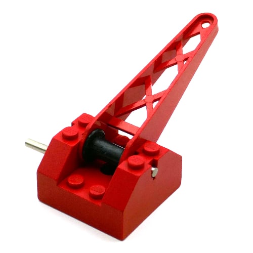 LEGO PART 559c01 Winch 4 x 4 x 2 with Sloped Top with Black Drum ...