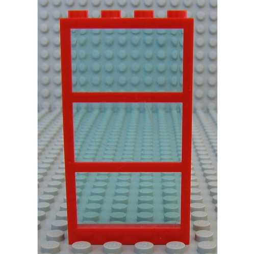 LEGO PART 6160c01 Window 1 x 4 x 6 Frame with 3 Panes, with Fixed Trans ...