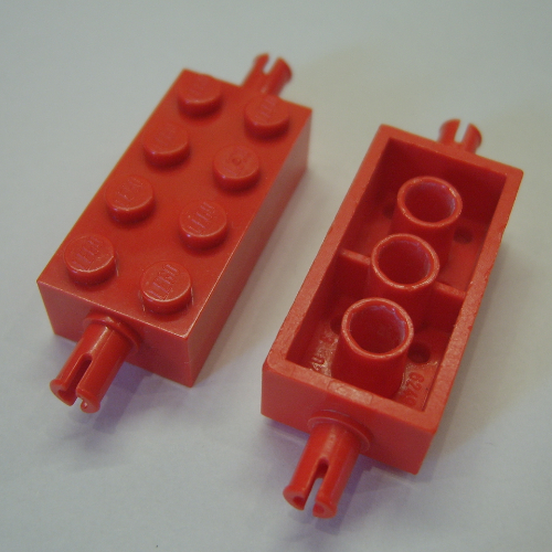 LEGO PART 6249 Brick Special 2 x 4 with Pins | Rebrickable - Build with ...