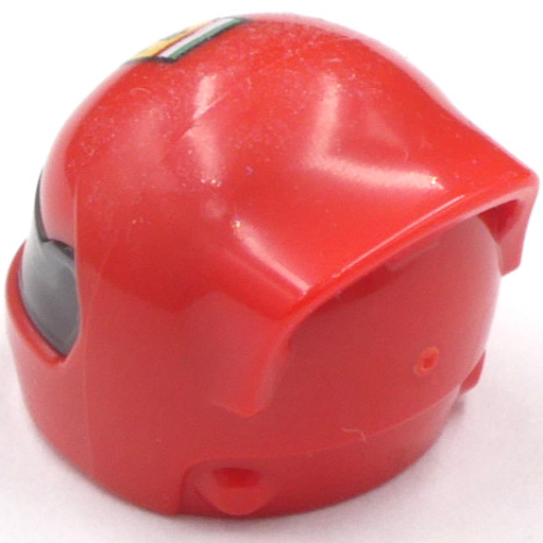 LEGO PART 7071pat0001pr0001 Helmet, Formula 1 with Trans-Black Visor ...