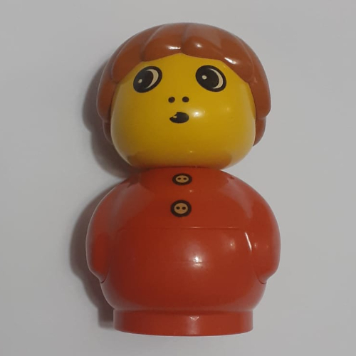LEGO PART 75595c02pr0006 Primo Figure Boy with Red Base, Buttons Print ...