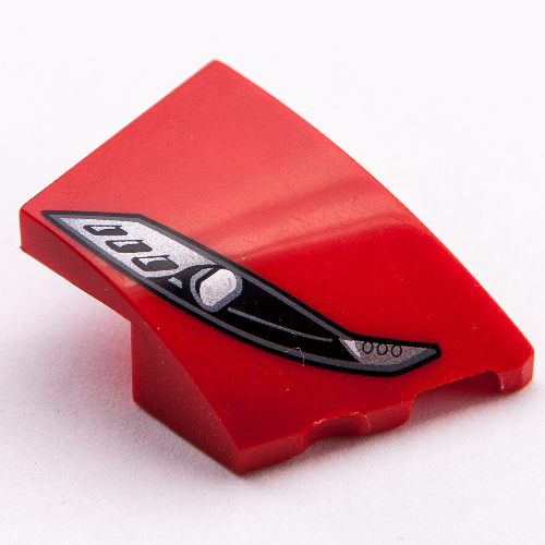 LEGO PART 80178pr0005 Slope Curved 3 x 2 with Stud Notch Right ...