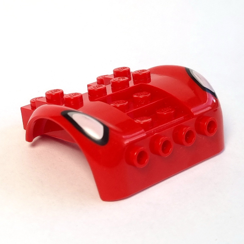 LEGO PART 80481pr0001 Vehicle Body, Wheel Arch / Mudguard 6 x 6 x 2 ...