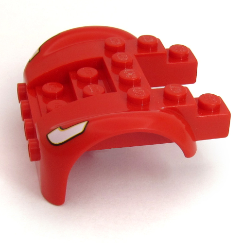 LEGO PART 80481pr0002 Vehicle Body, Wheel Arch / Mudguard 6 x 6 x 2 ...