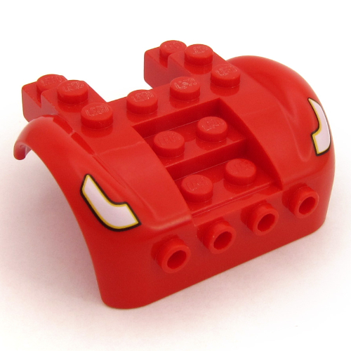 LEGO PART 80481pr0002 Vehicle Body, Wheel Arch / Mudguard 6 x 6 x 2 ...