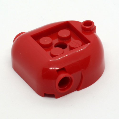 LEGO PART 84866 Brick Special Curved 4 x 4 x 1 1/3 with Pin Holes, 2 x ...