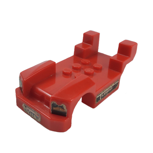 LEGO PART 85453 Vehicle Base, 4 x 8 with Mudguards, Fast Food Racer ...