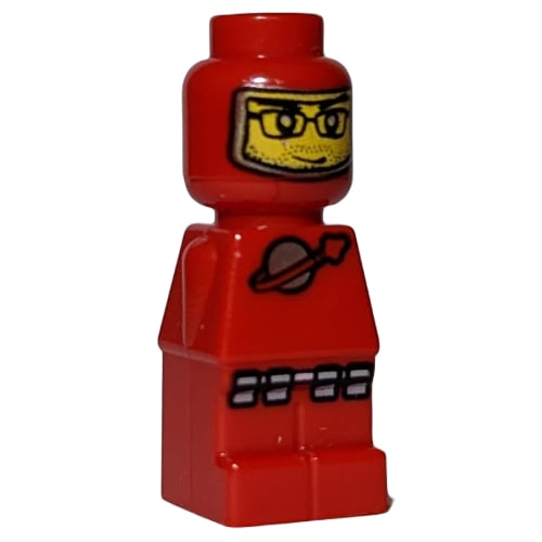 LEGO PART 85863pr0041 Microfig Meteor Strike Astronaut Red ...