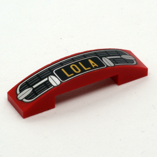 LEGO PART 93273pr0002 Slope Curved 4 x 1 Double with No Studs and ...