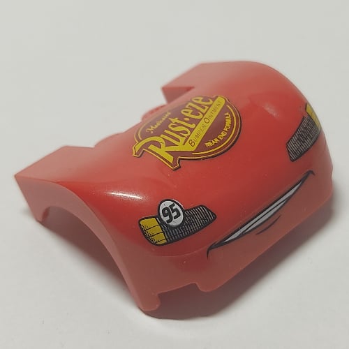 LEGO PART 93587pr0004 Vehicle Body, Wheel Arch / Mudguard 3 x 4 x 1 2/3 ...