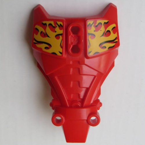 LEGO PART 98569pr0007 Large Figure Torso Cover, Armor with Yellow ...