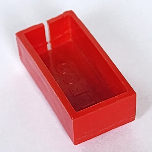 LEGO PART upn0041 Brick 2 x 4 without Bottom Tubes, Slotted (with 1 ...
