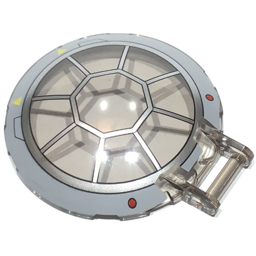 LEGO PART 18675pr0038 Dish 6 x 6 Inverted - No Studs with Handle with ...