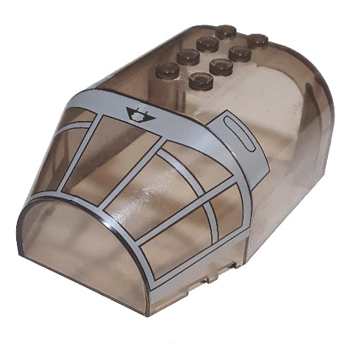 LEGO PART 30485pr0002 Windscreen 6 x 8 x 3 Curved Canopy Millennium ...