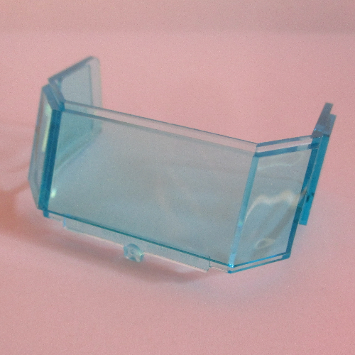LEGO PART 46103 Glass for Windscreen 4 x 6 x 4 Cab with Hinge [Fits ...