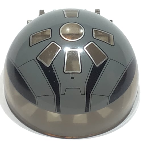 LEGO PART 50747pr0002 Windscreen 6 x 6 x 3 Canopy Half Sphere with Dual ...