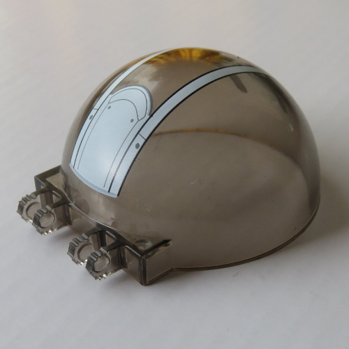LEGO PART 50747pr0009 Windscreen 6 x 6 x 3 Canopy Half Sphere with Dual ...