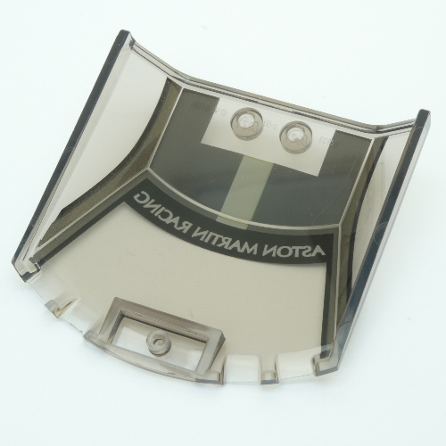 LEGO PART 65633pr0008 Windscreen 6 x 6 x 1 1/3 with 'ASTON MARTIN ...
