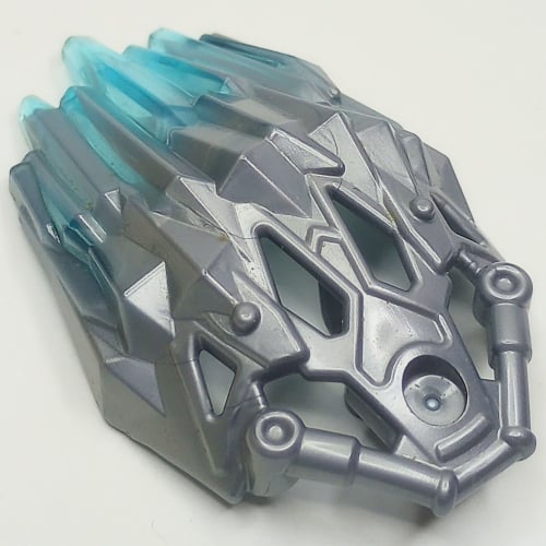 LEGO PART 24166pat0002 Large Figure Armor, Crystal with Marbled Trans ...