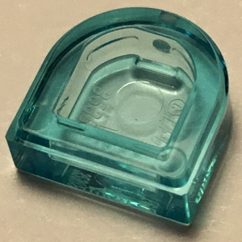 LEGO PART 24246 Tile Round 1 x 1 Half Circle | Rebrickable - Build with ...