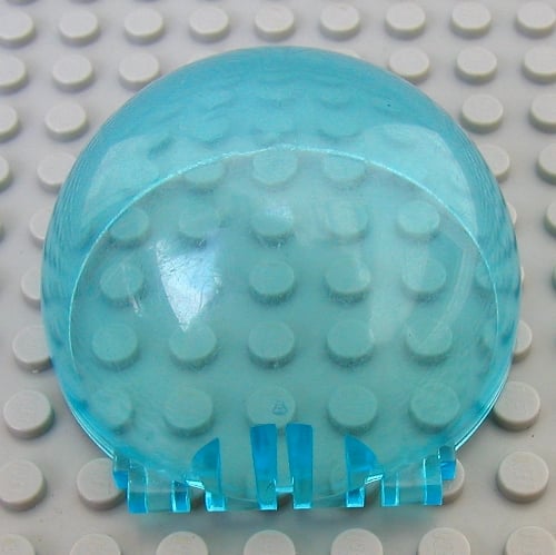 LEGO PART 30083 Windscreen 6 x 6 x 3 Canopy Half Sphere with Hinge ...