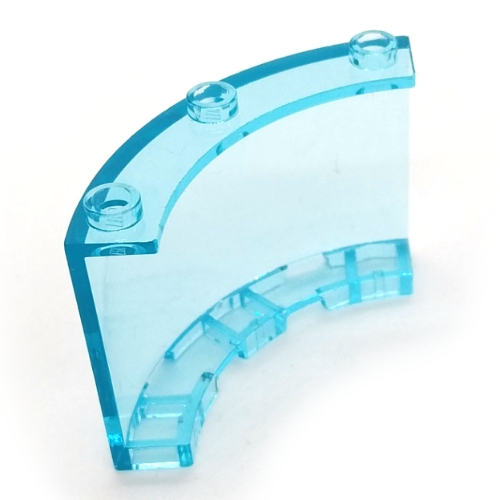 LEGO PART 4041 Panel 4 x 4 x 3 Quarter Cylinder | Rebrickable - Build ...