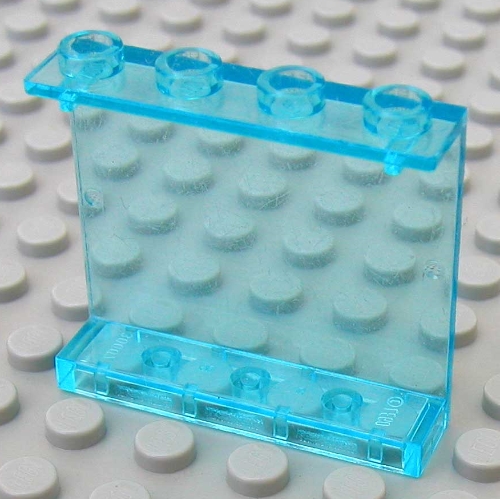 LEGO PART 4215b Panel 1 x 4 x 3 [Hollow Studs] | Rebrickable - Build ...