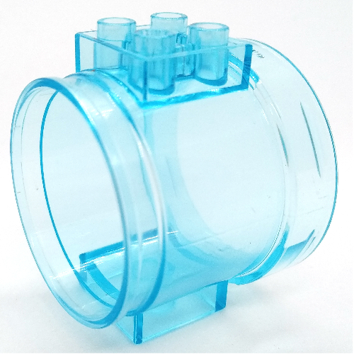 LEGO PART 49736 Tube, Slide Straight | Rebrickable - Build with LEGO