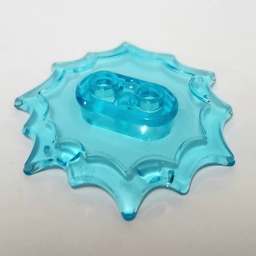 LEGO PART 73304 Plate Special, Wave / Power Burst / Flame, with Two ...