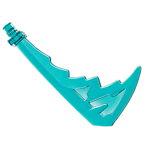 LEGO PART 73766d Weapon Katana with Trailing Effect | Rebrickable ...