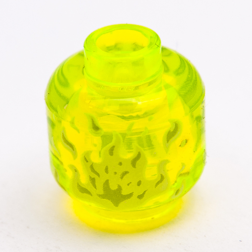 LEGO PART 3626cpr9872 Minifig Head Ghost, Yellowish Green Face, Slime ...