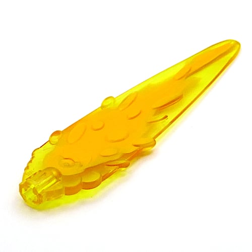 LEGO PART 1995pat0001 Flame / Vapor Trail 3 x 14 with Axle Hole and ...