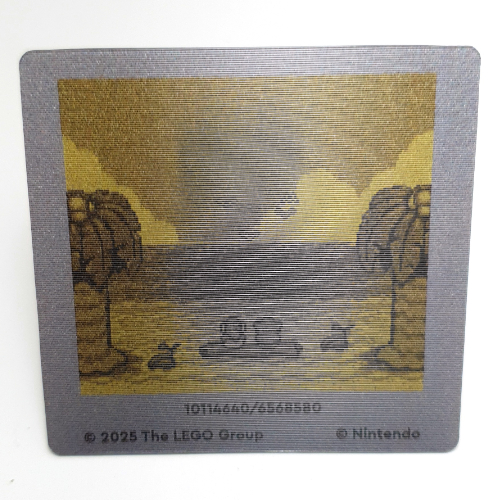 LEGO PART 114640 Plastic Sheet with Lenticular Image with Gameboy ...
