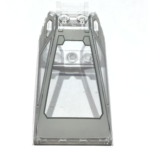 LEGO PART 21849pr0007 Windscreen 8 x 4 x 2 with Handle and 2 Studs with ...