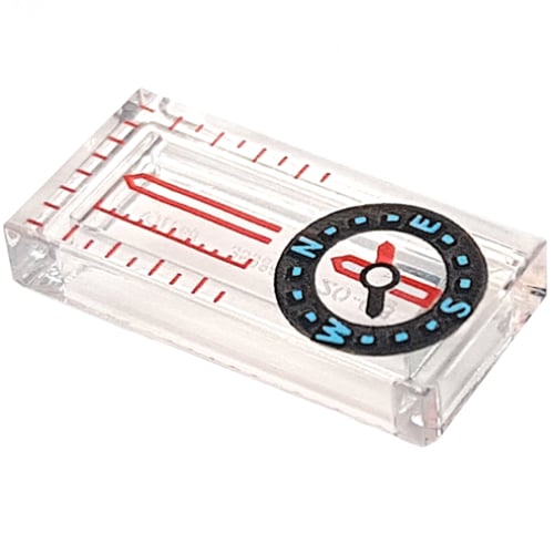 LEGO PART 3069bpr0192 Tile 1 x 2 with Compass Print | Rebrickable ...