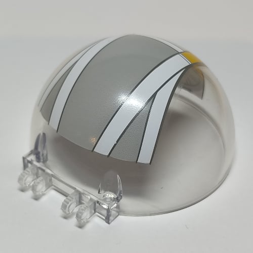 LEGO PART 52979pr0003 Windscreen 6 x 6 x 3 Canopy Half Sphere with Dual ...