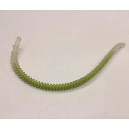 LEGO PART 57539pat0002 Flexible Ribbed Hose 8mm Ends 19L with Lime ...
